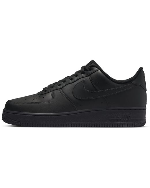 Nike Кеды Air Force 1 07 черные цвет Чёрный | TOPBRANDS